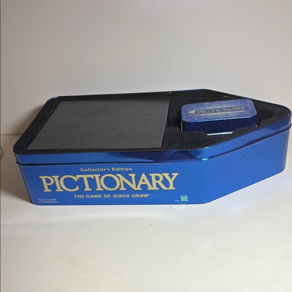 Hasbro | Games | Pictionary Collectors Edition Game Set | Poshmark
